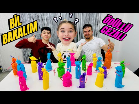 BİL BAKALIM HANGİ İÇEÇEK CHALLENGE ?? ÖDÜLLÜ CEZALI !! KİM KAZANDI ??