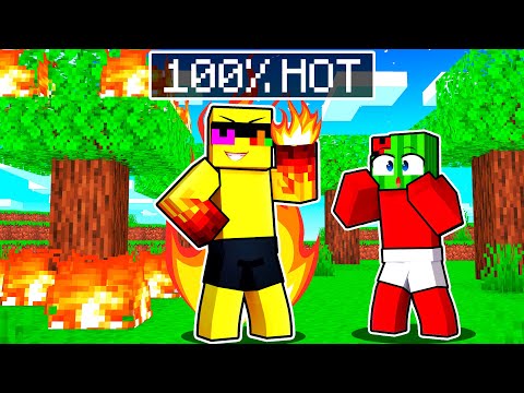Sunny is 100% HOT In Minecraft!