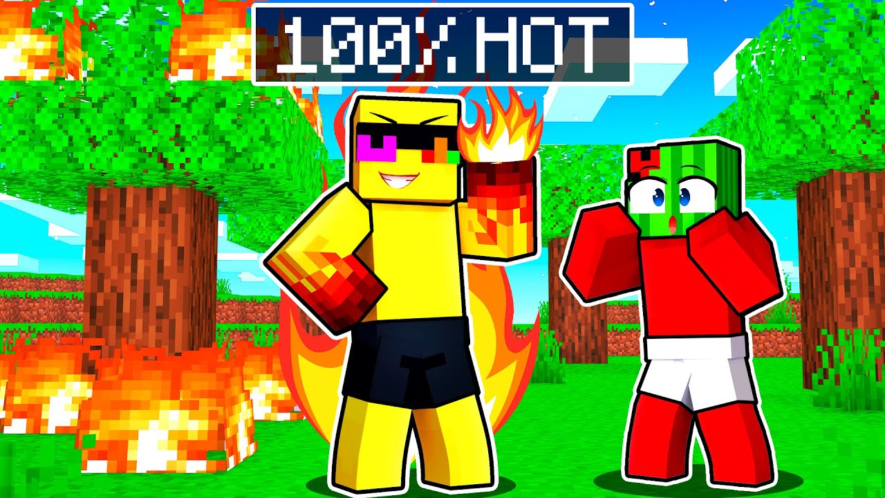 Sunny is 100% HOT In Minecraft! - YouTube