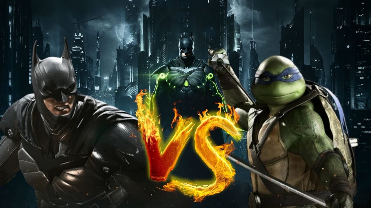 Injustice 2 Batman vs Leonardo (TMNT) - YouTube