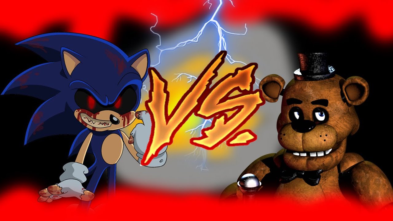 FREDDY FAZBEAR VS. SONIC.EXE || COMBATES EPICOS DE RAP || 2020 ...