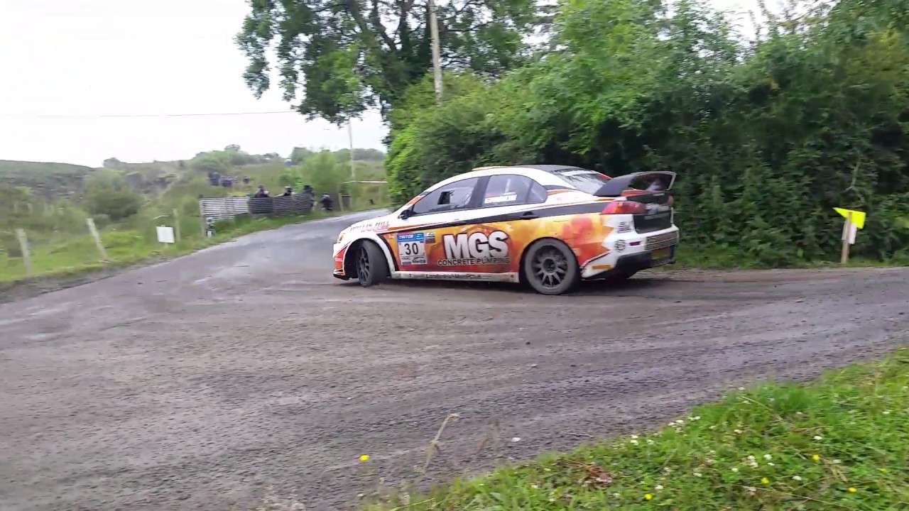 Sligo rally ( Arigna stages Roy White crash) - YouTube