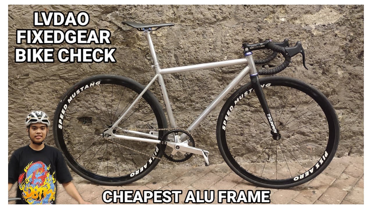 bike check: lvdao fixedgear bike simple lang pero gwapo at matolen na ...