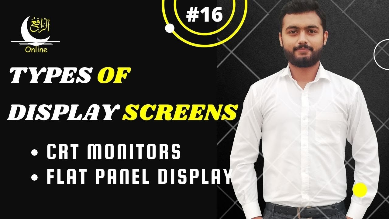 CRT and Flat Panel Display Screens - YouTube