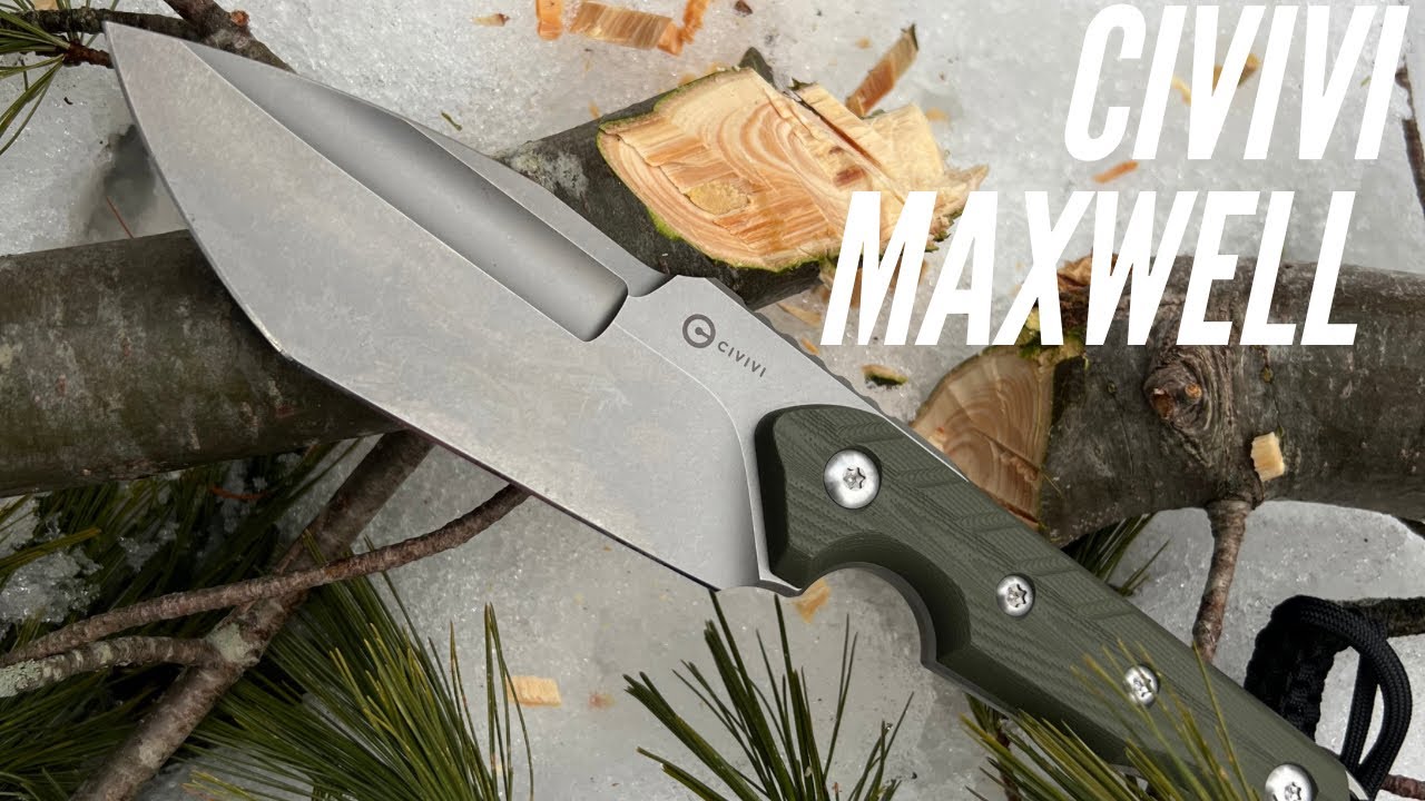 Civivi Maxwell Knife Overview - 3 Parts: Fixed Blade, Cool Look, My ...