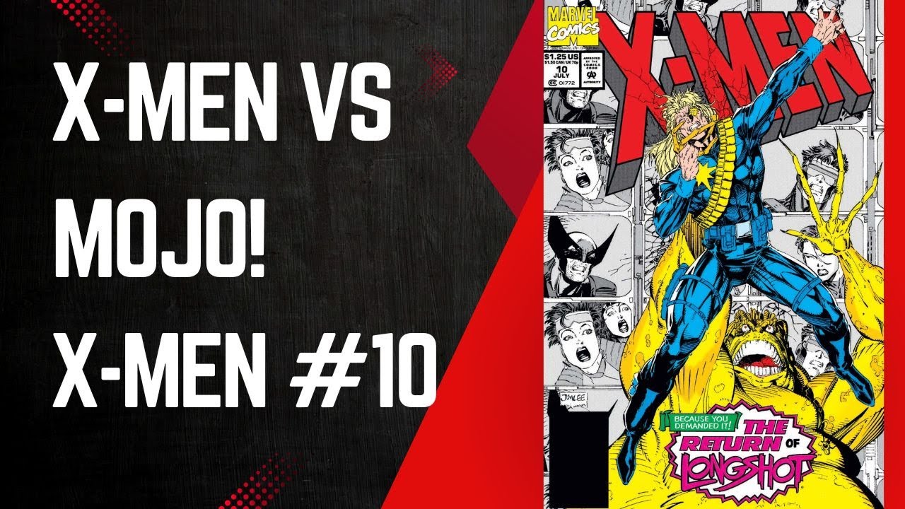 X-Men Vs Mojo! X-Men #10, Jim Lee & Scott Lobdell, Marvel Comics, 1992 ...