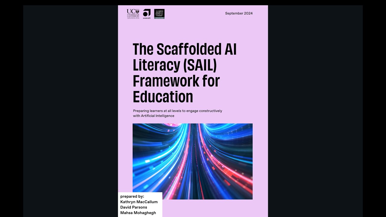 Unlocking AI Literacy The SAIL Framework - YouTube
