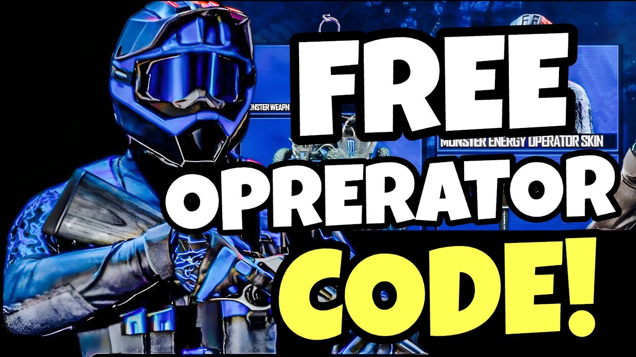 How To UNLOCK FREE Blue Monster Operator RIGHT NOW!! (UPDATED) *NOT ...