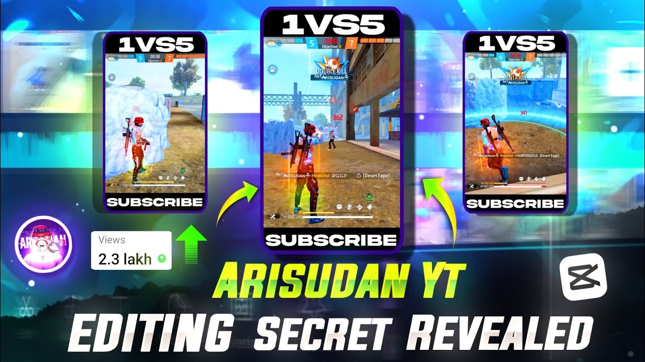 Arisudan YT 😱 Editing Secrets Revealed 🤫 / How To Edit Short Video Like ...