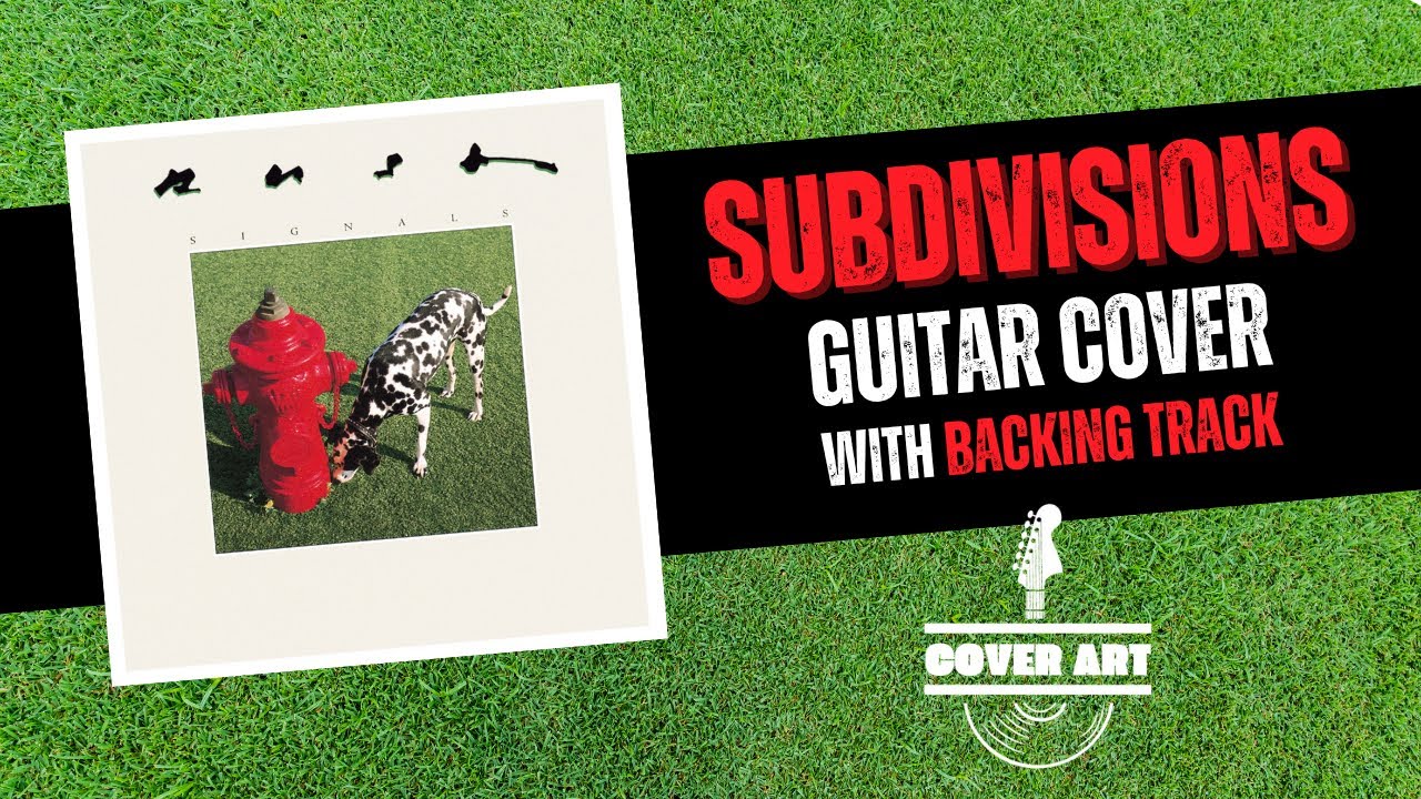 "Subdivisions" by Rush | Guitar Cover (with backing track) - YouTube