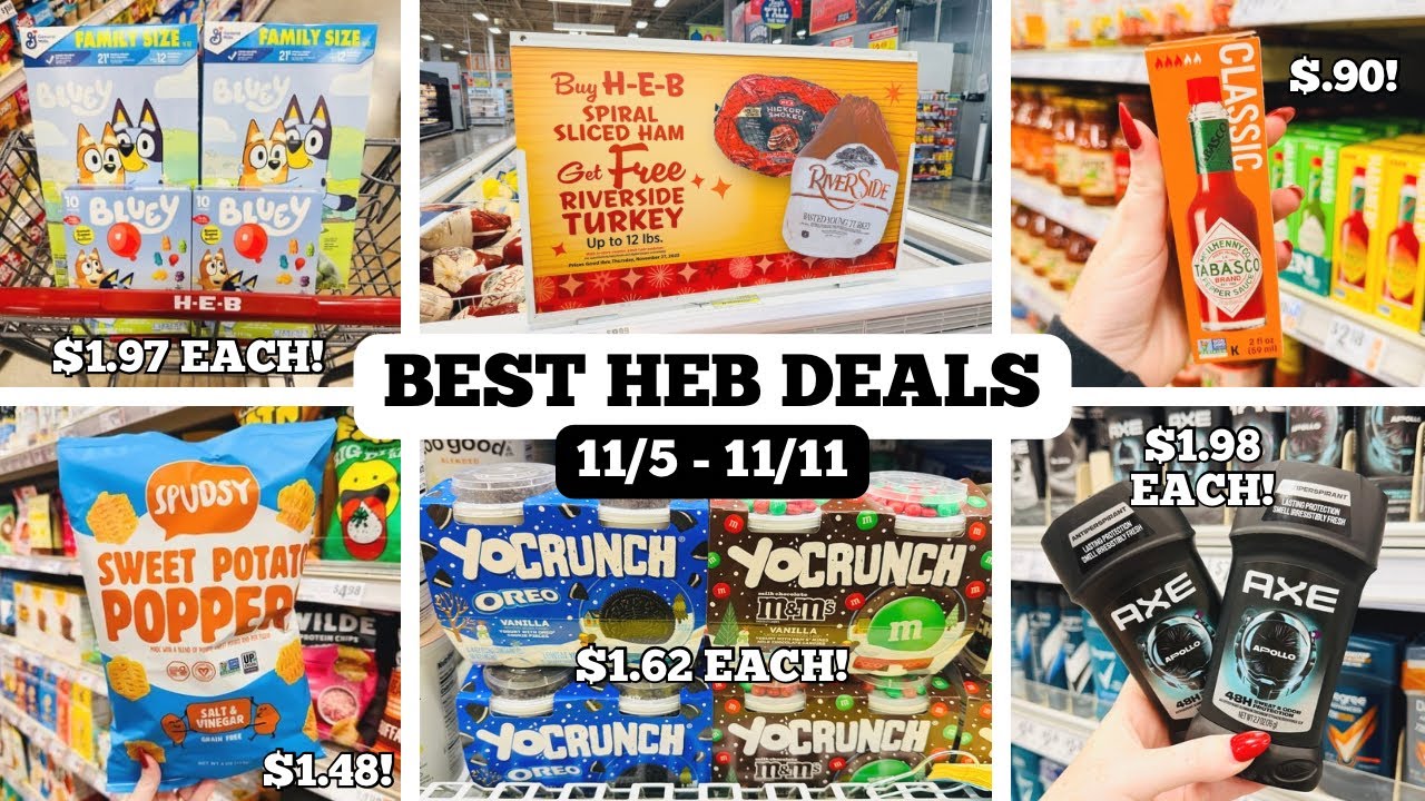 29 CHEAP HEB COUPON DEALS | EASY DEALS TO SAVE MONEY | LEARN TO COUPON ...