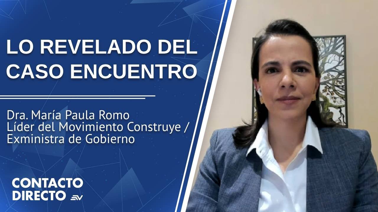 Entrevista con María Paula Romo - Líder del Movimiento Construye ...