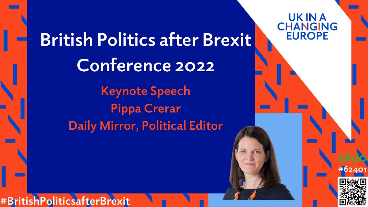 Pippa Crerar Keynote: British Politics after Brexit - YouTube