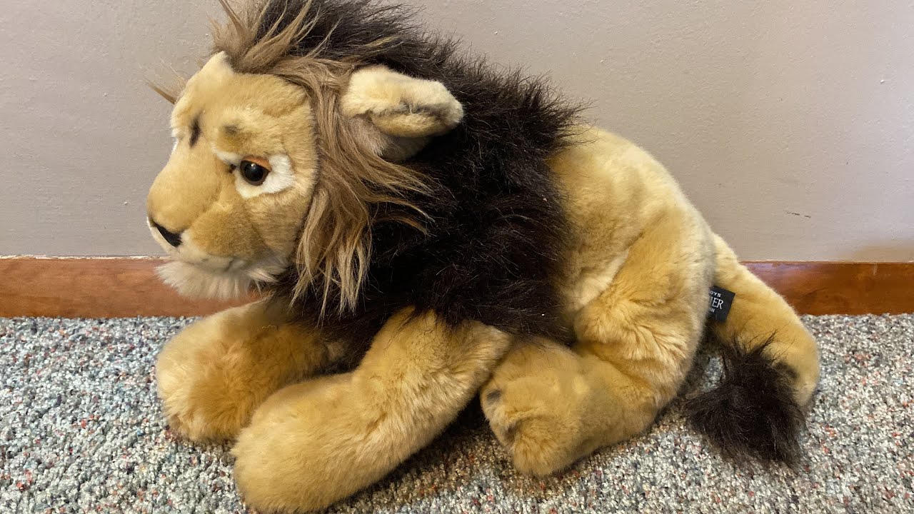 Ark Toys Premier Lion Plush Unboxing - YouTube