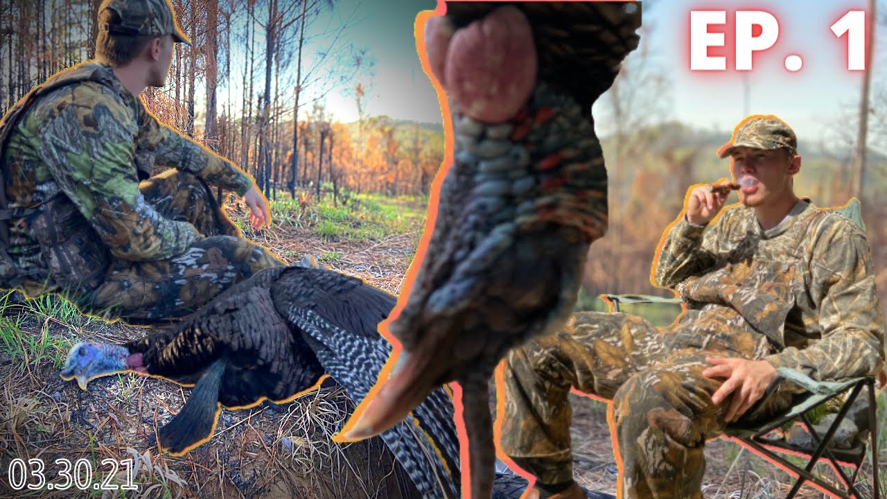 HUNTING A FRESH ALABAMA BURN ON PUBLIC! | Early spring turkey hunting ...