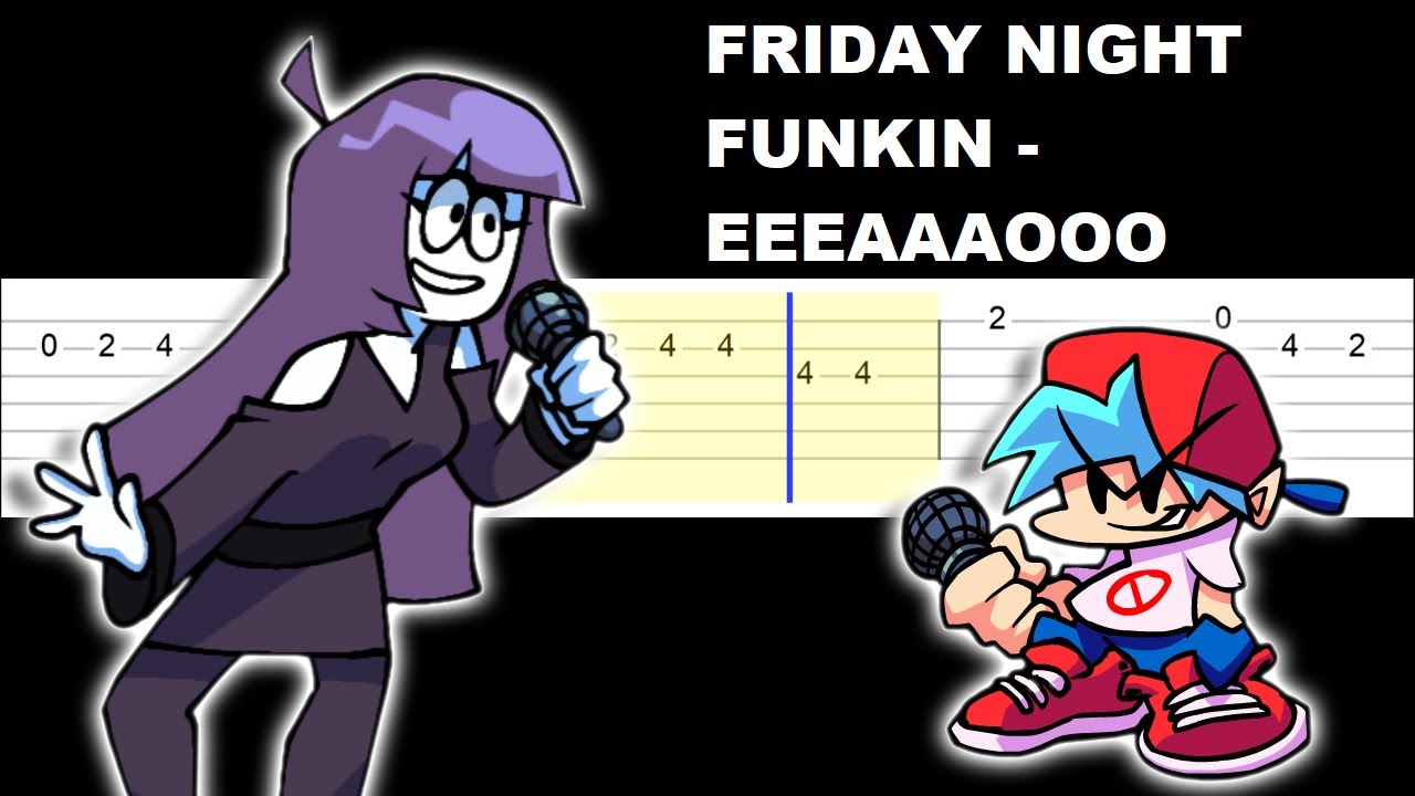 FRIDAY NIGHT FUNKIN - EEEAAOOO (Easy Guitar Tabs Tutorial) - YouTube