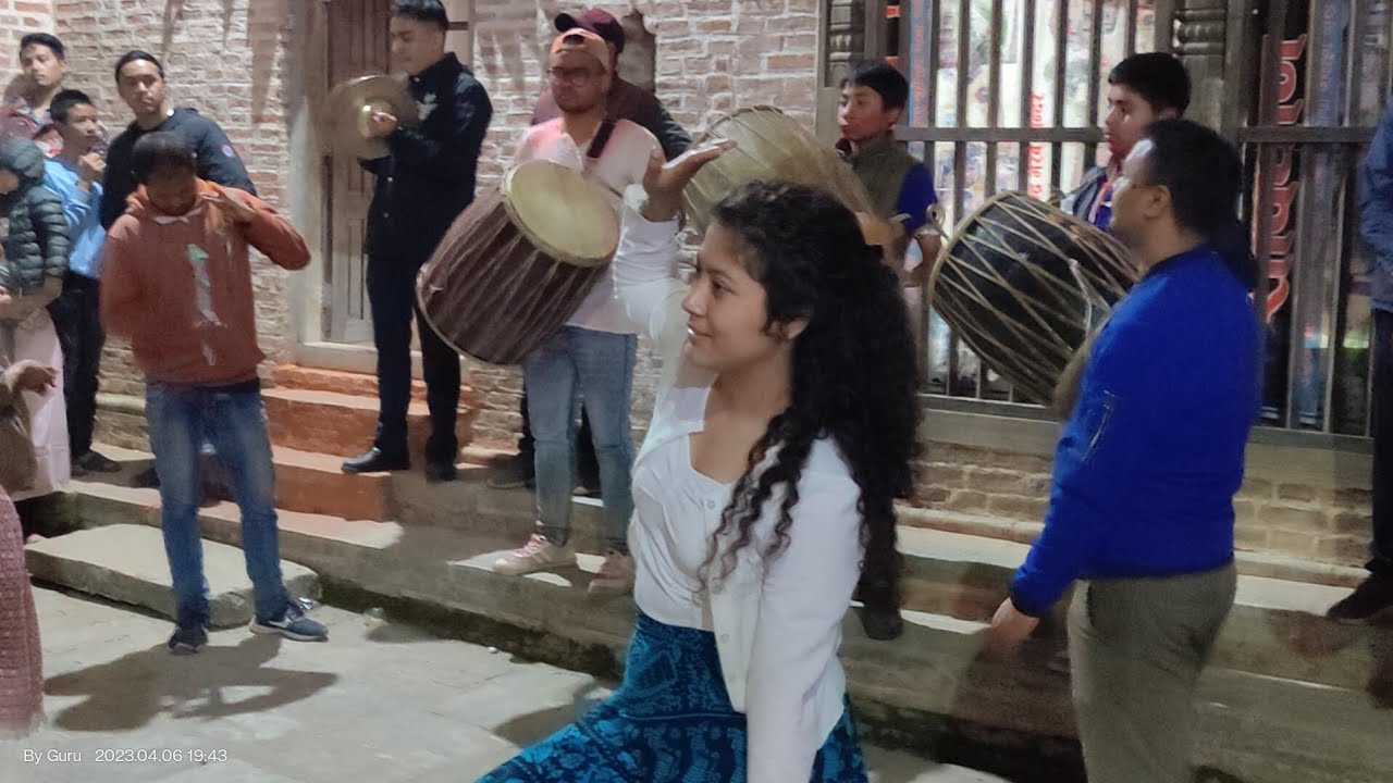 BAJRA BARAHI JATRA || students dance Chapagaun Jatra 2079 || Guru ...