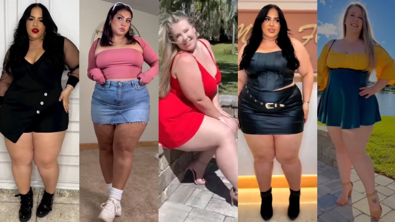Plus size model,Plus size 👙Fashion haul,Curvy women dress👗 - YouTube