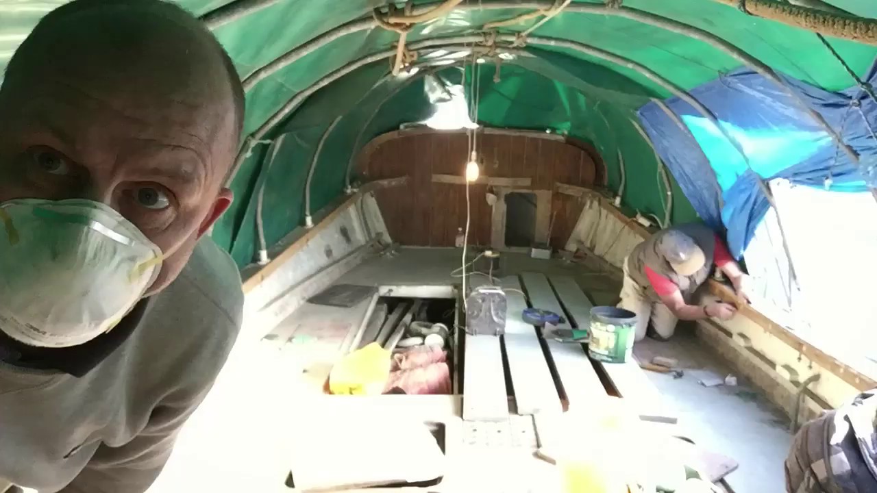 JAMES STEVENS No10 lifeboat restoration video diary - YouTube