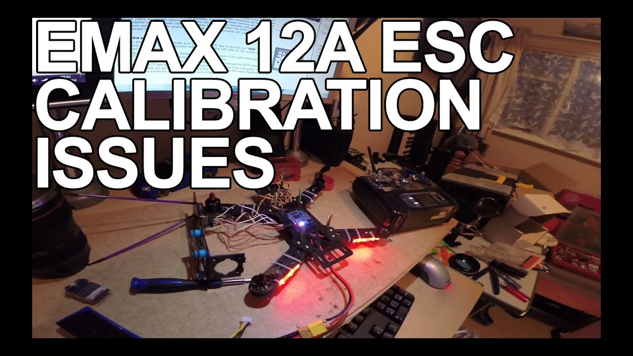 Emax 12a ESC Calibration issue (Futaba Radio Gear) - YouTube