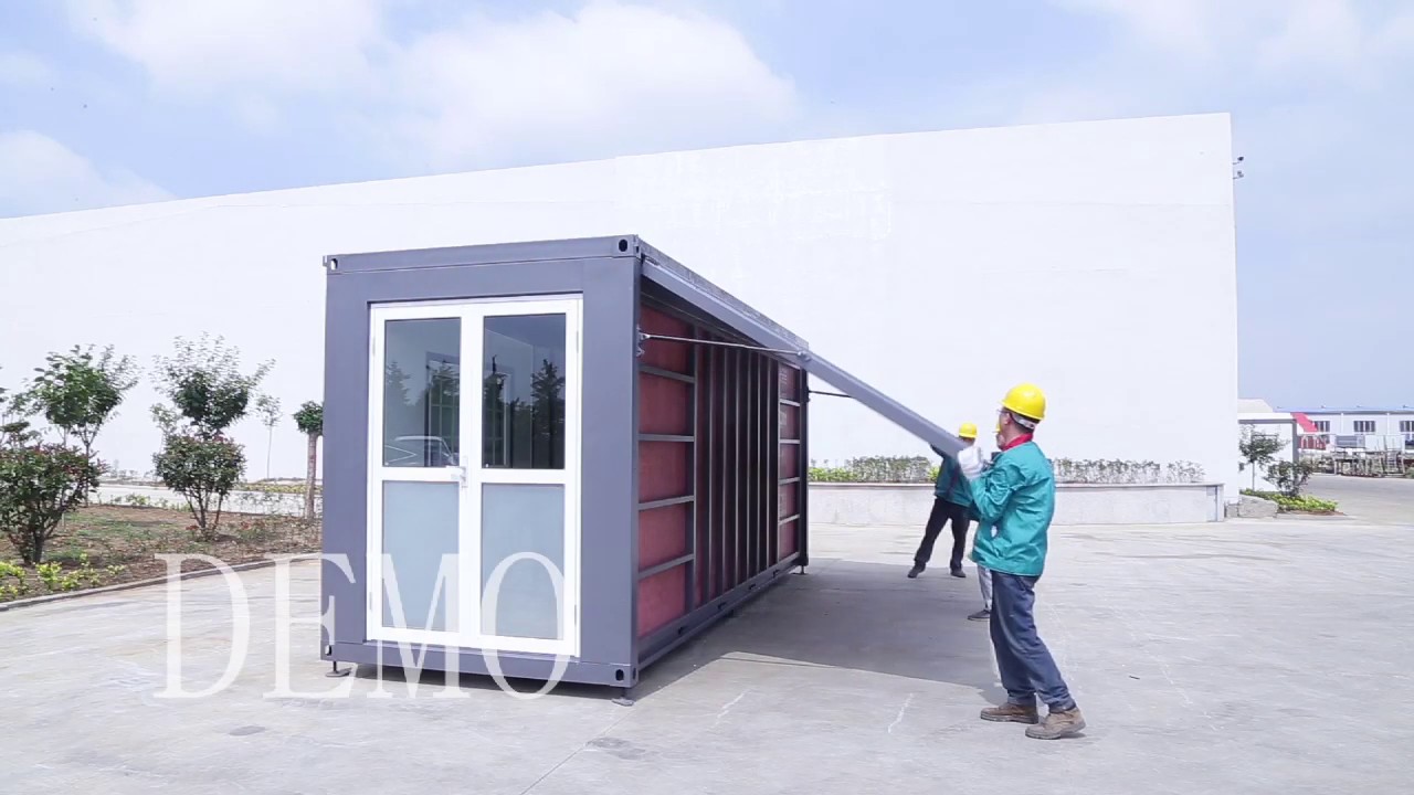 2019 Foldable Mobile Warehouse/Office - YouTube