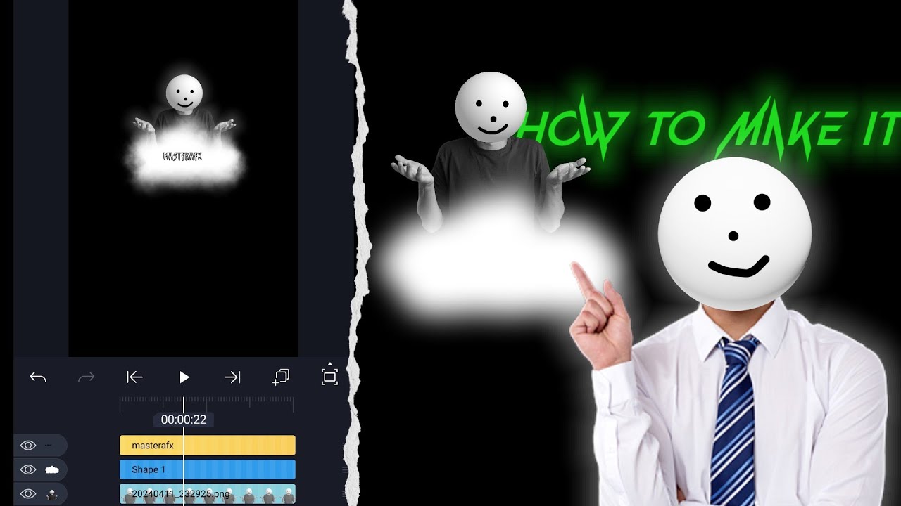 "HOW TO MAKE IT l ALight Motion l Cloud Edit l tutorial l Full watch ...