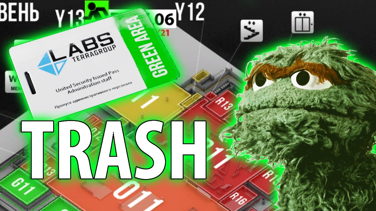 Labs Green Keycard is Trash - Escape From Tarkov Key Reviews - YouTube