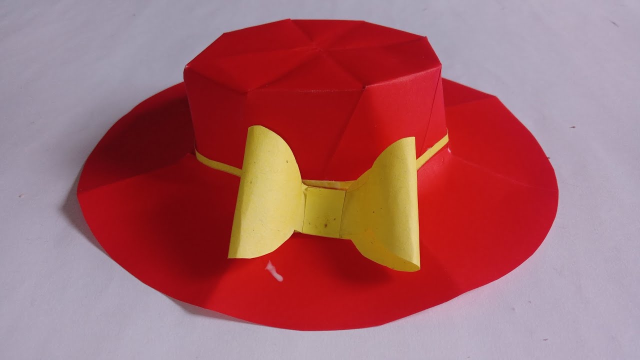 How to make a paper hat | DIY paper hat | Paper hat ideas | #viralvideo ...