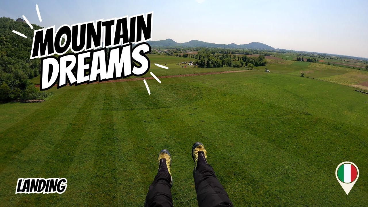 [Landing] Paragliding in Meduno – A Calm Morning Flight with Mountain ...