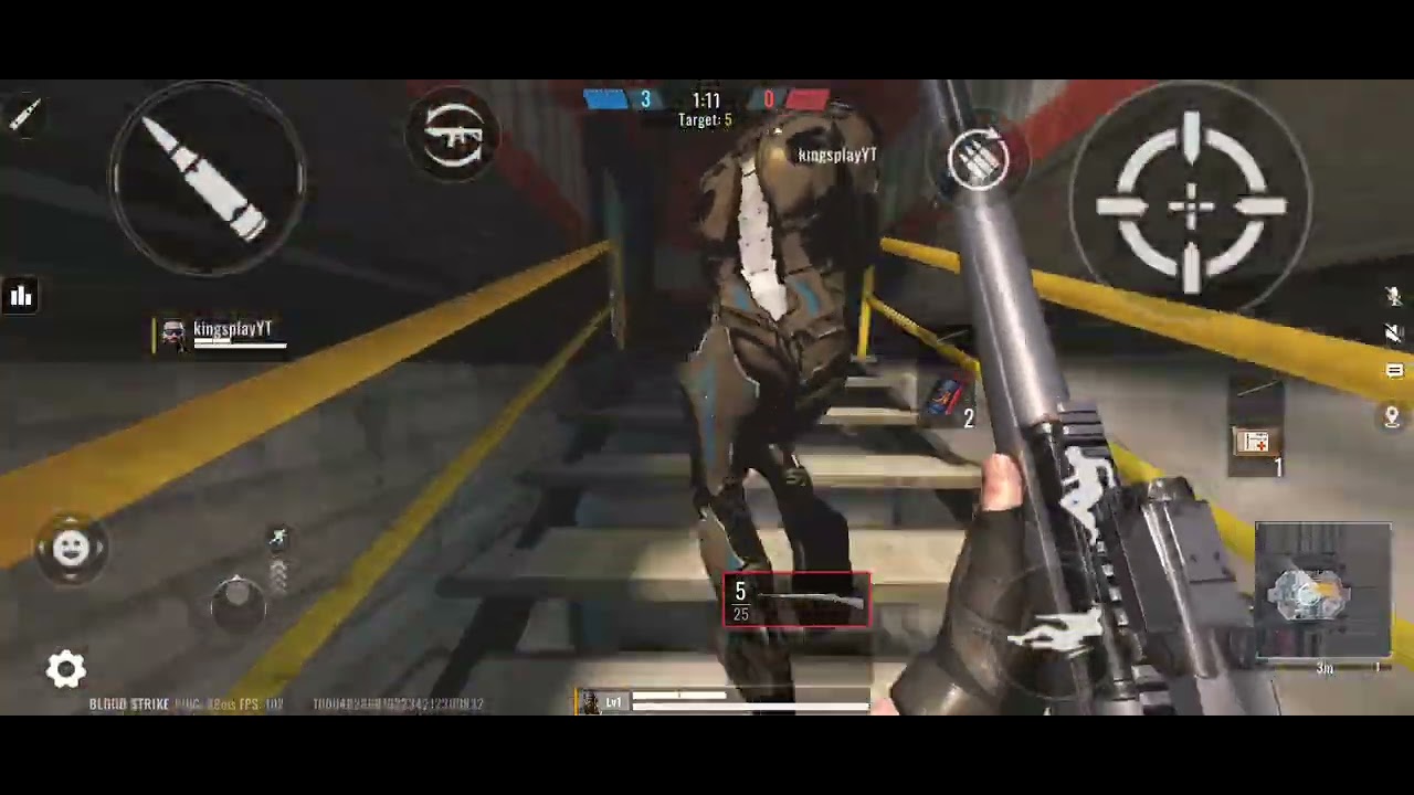 Blood strike (weapon master) Playing with brother. - YouTube