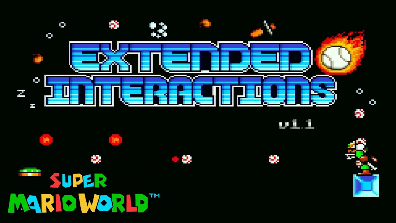 Extended Interactions (Super Mario World ROMhack) - Full Playthrough ...