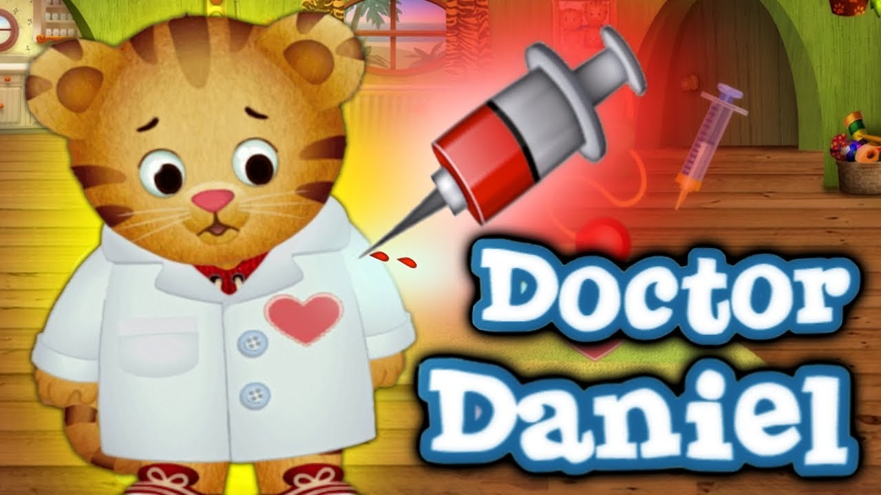 DANIEL TIGER's Doctor Kit | Learn How to play Daniel Tiger's Neighborhood Doctor Daniel Game ...