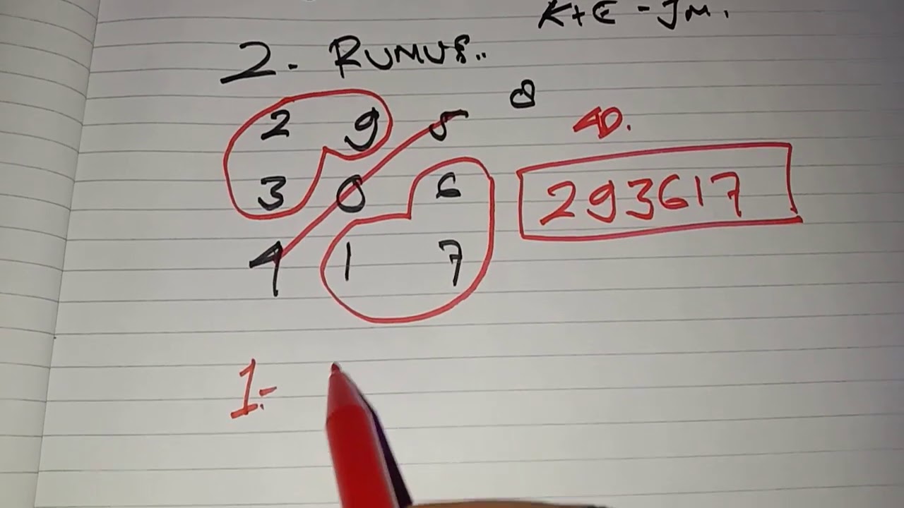 Rumus BBFS 4D jp rutin tiap hari terbaru 2020 - YouTube