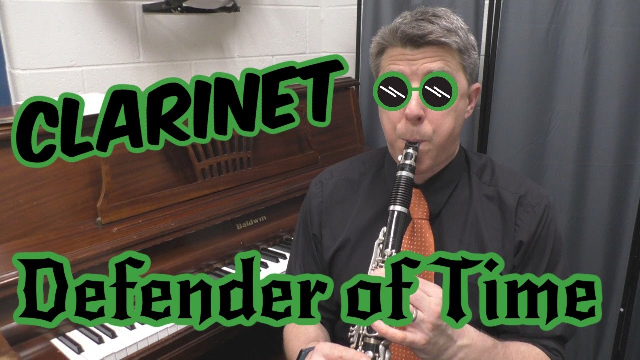 Defender of Time video #4- CLARINET Practice video - play along and instruction - YouTube