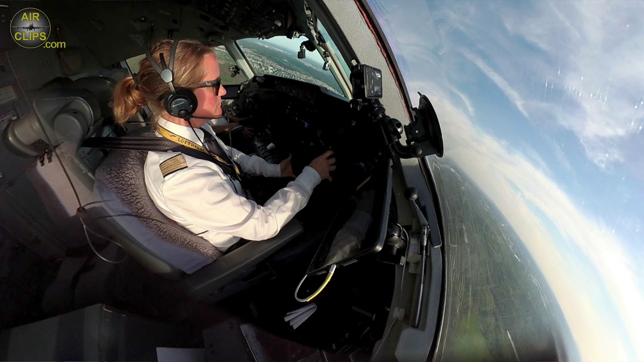 Fish Eye Cockpit View: AMAZING MD-11F Takeoff from Frankfurt Runway 18 ...