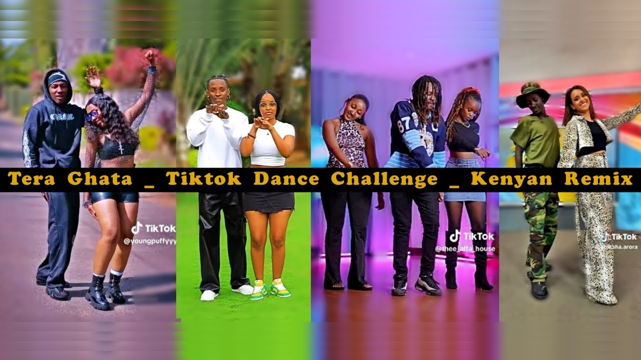 Tera Ghata _ Tiktok Dance Challenge _ Viral Kenyan Remix - YouTube
