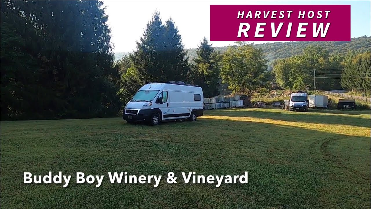 Buddy Boy Winery & Vineyard - Duncannon, PA. ( Harvest Host ) - YouTube