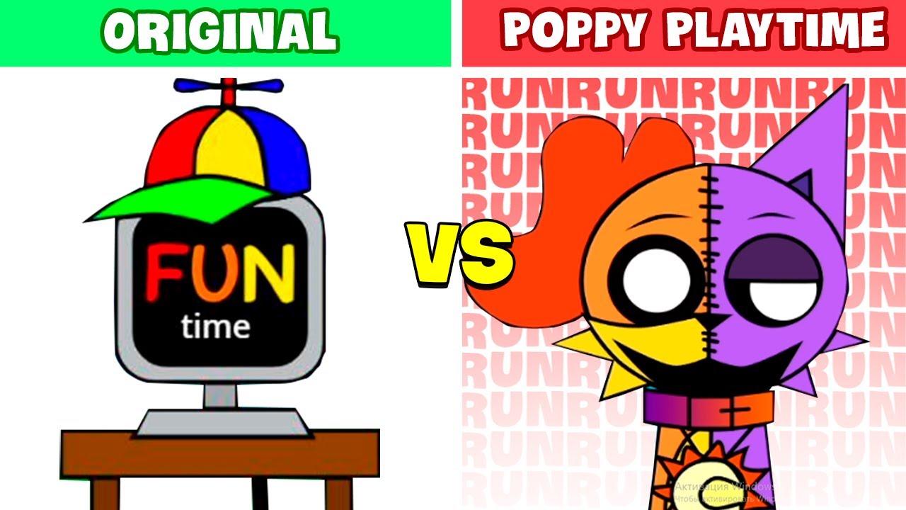Sprunki Normal Vs Poppy Playtime - YouTube