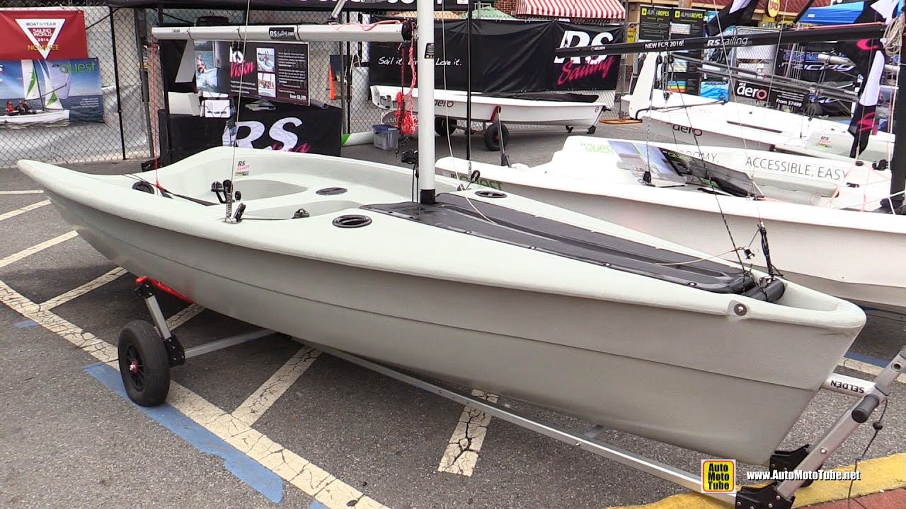 2016 RS Vision Dinghy - Walkaround - 2015 Annapolis Sail Boat Show ...