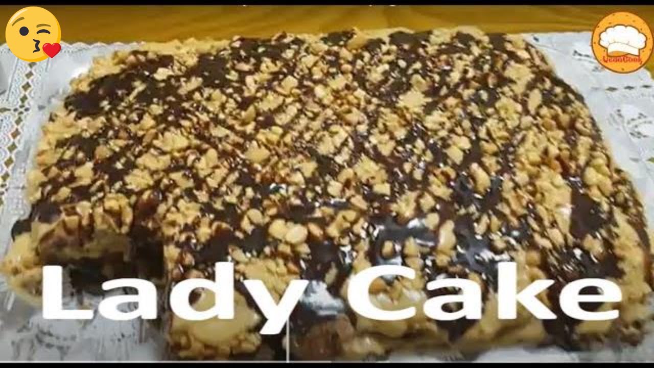 How To Make Cake At Home Easy /Best Lady Cake / Without Wiping Cream ...