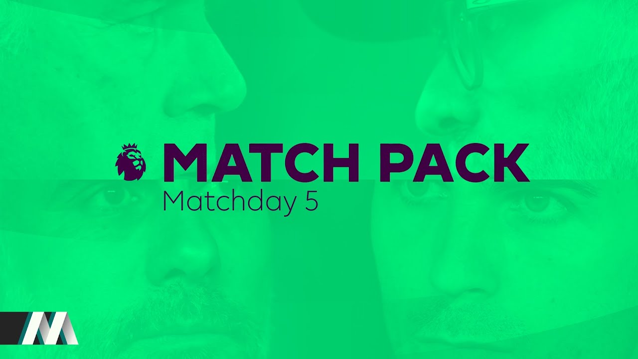 Premier League Match Pack - Matchday 5 [HD] - YouTube