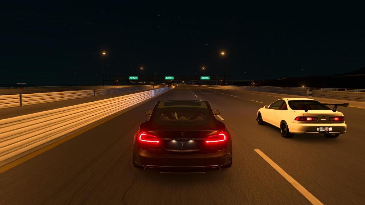 Gran Turismo 7 - Widebody Tesla vs Built Turbo Integra, 40 rolls ...