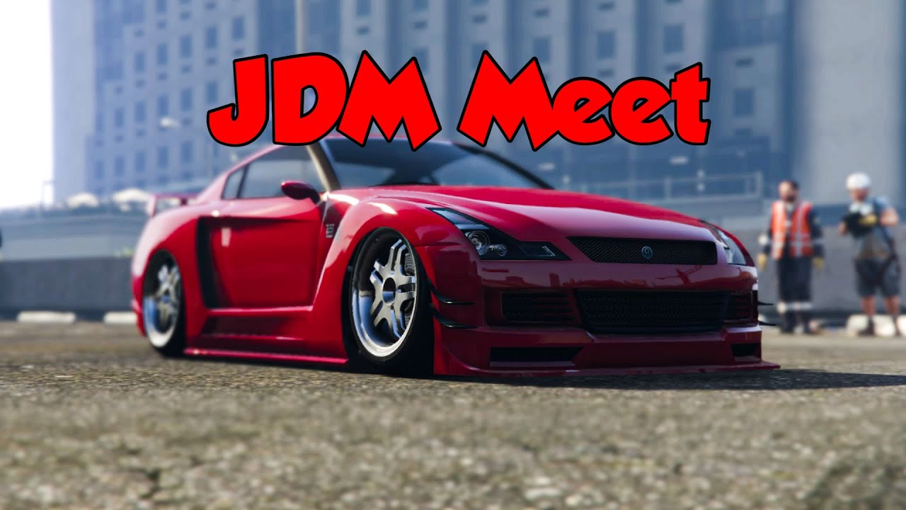 GTA 5 JDM Car Meet PS4/5 - YouTube