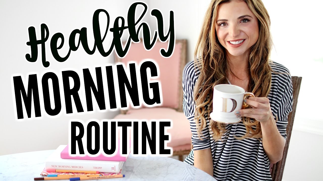 HEALTHY SPRING MORNING ROUTINE! - YouTube