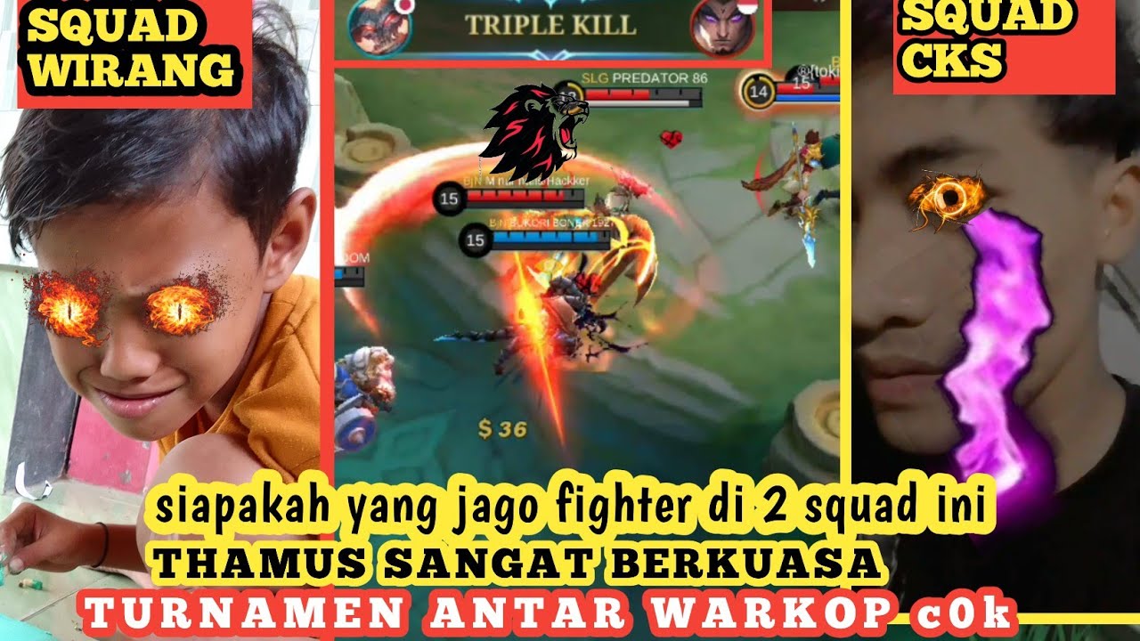 TURNAMEN ANTAR WARKOP,TIM CKS DI PUKUL MUNDUR😱 - YouTube