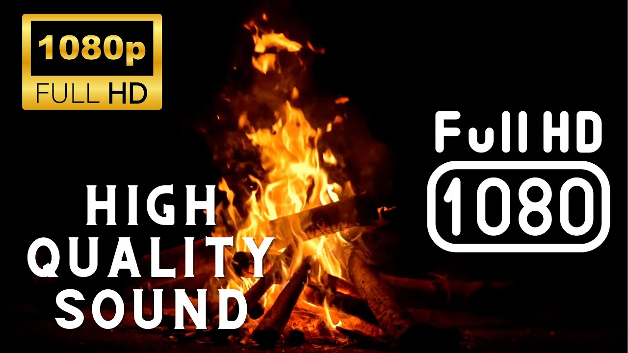🔥 Fireplace 4K (5 HOURS). Cozy Fireplace Sounds. Relaxing Fireplace ...