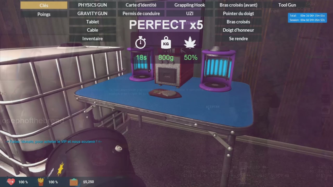 TUTO : Comment faire de la WEED facilement sur CentralRP (GMOD) - YouTube