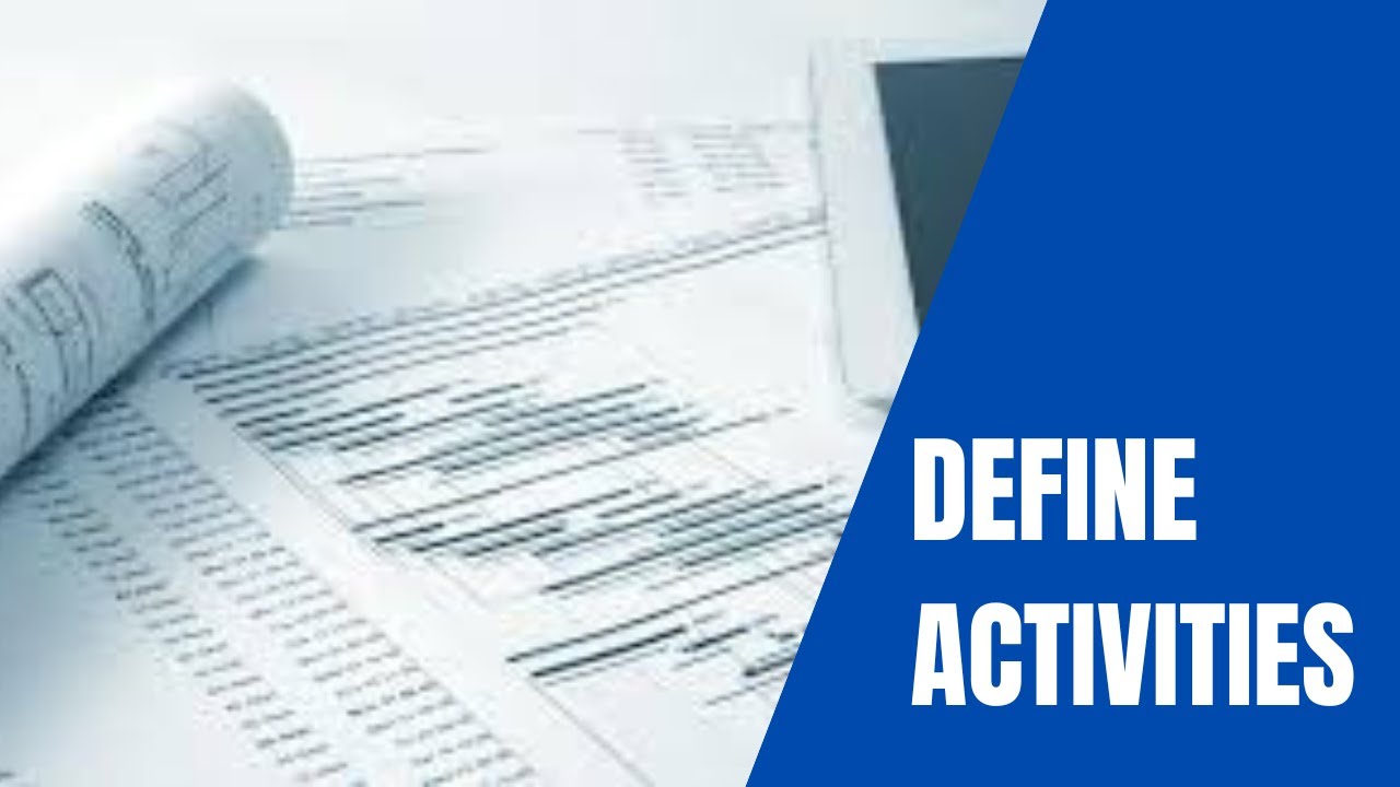 Define Activities - YouTube