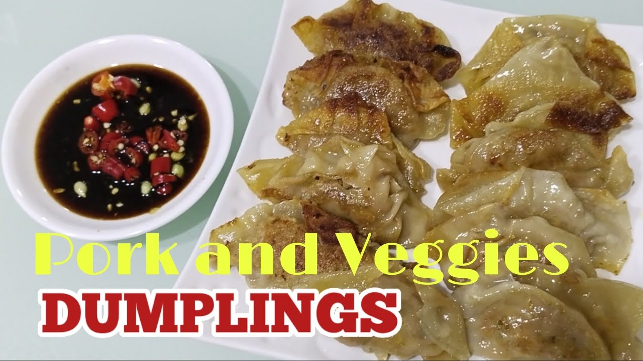 PORK AND VEGGIES DUMPLINGS!!! SUIT FOR LOW CARB DIET!! BUSOG SA SARAP ...