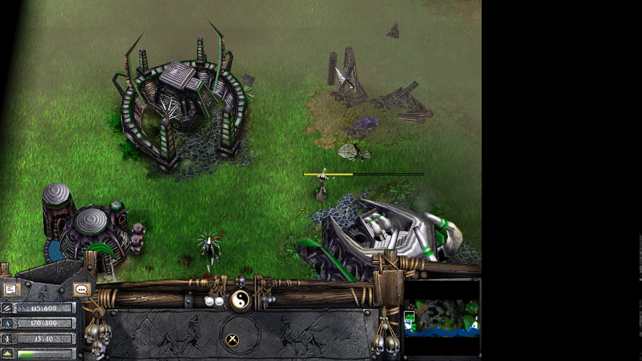 Battle-realms winter of the wolf , How to play Wolf clan - YouTube